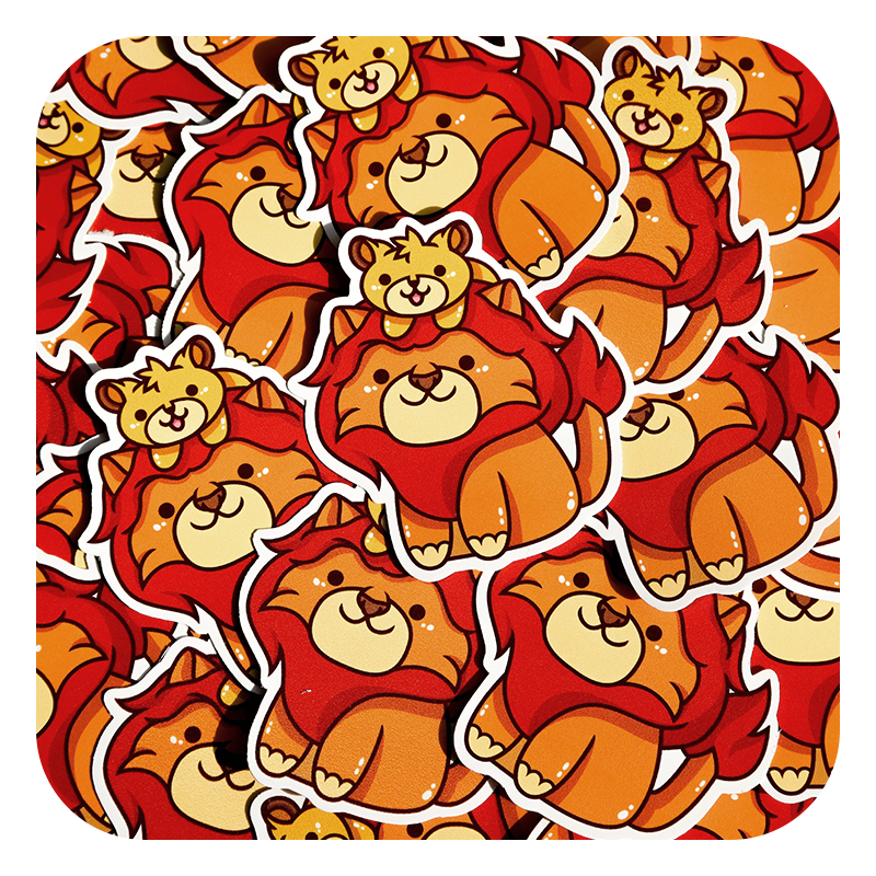 Stickers – Nekomon – Mufasa – Gilles Bone